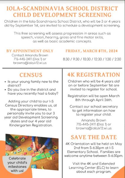 Child screening and 4K registration - Headspring